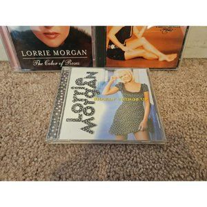 Media | Lot Of 3 Lorrie Morgan Cds Color Of Roses 2 Cds War Paint ...